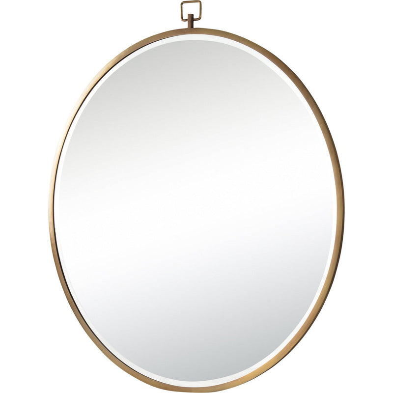 Modern Large Round Mirror (Carrie) | Rainsford Company
