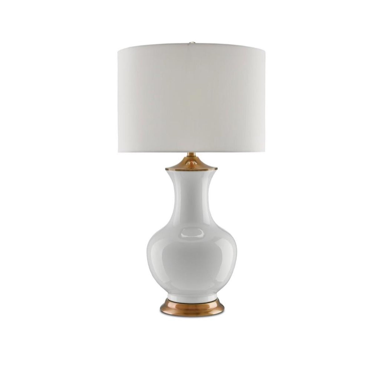 Marie White Table Lamp | Rainsford Company