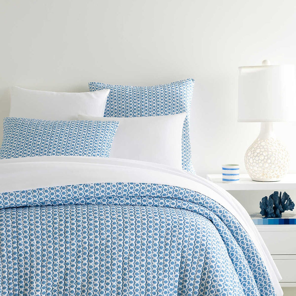 Tyler French Blue Quilt – Rainsford Company